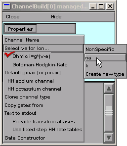 Specify basic channel properties